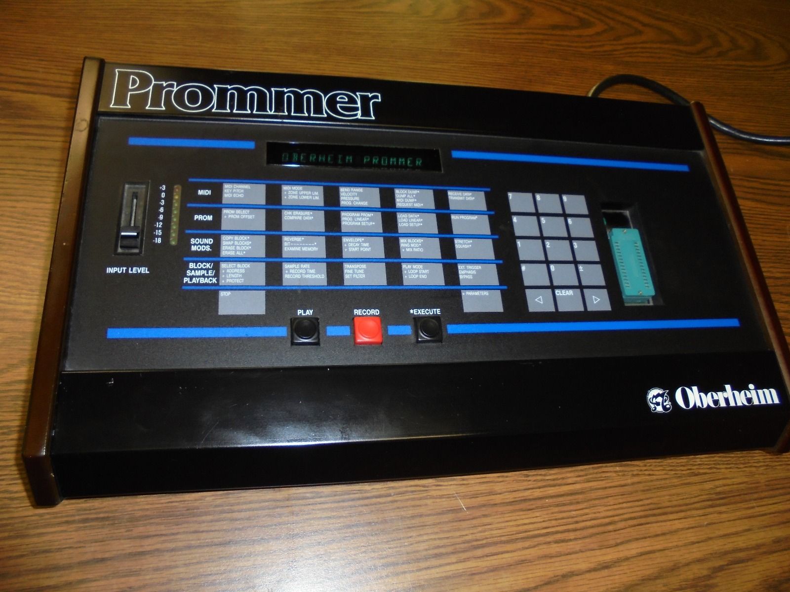 MATRIXSYNTH: Oberheim Prommer EPROM Burner