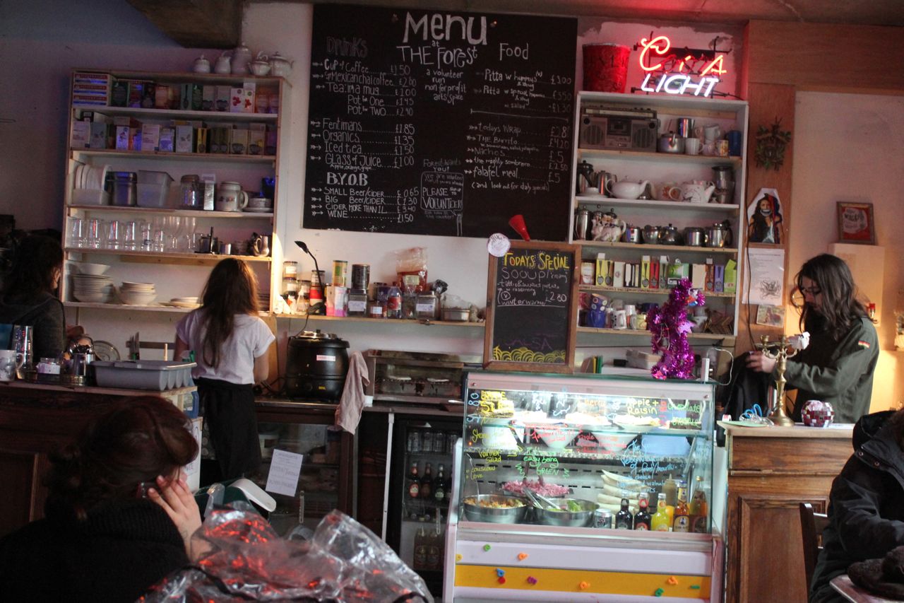 Green Gourmet Giraffe: Edinburgh - Forest Cafe, Kings Theatre and St Giles