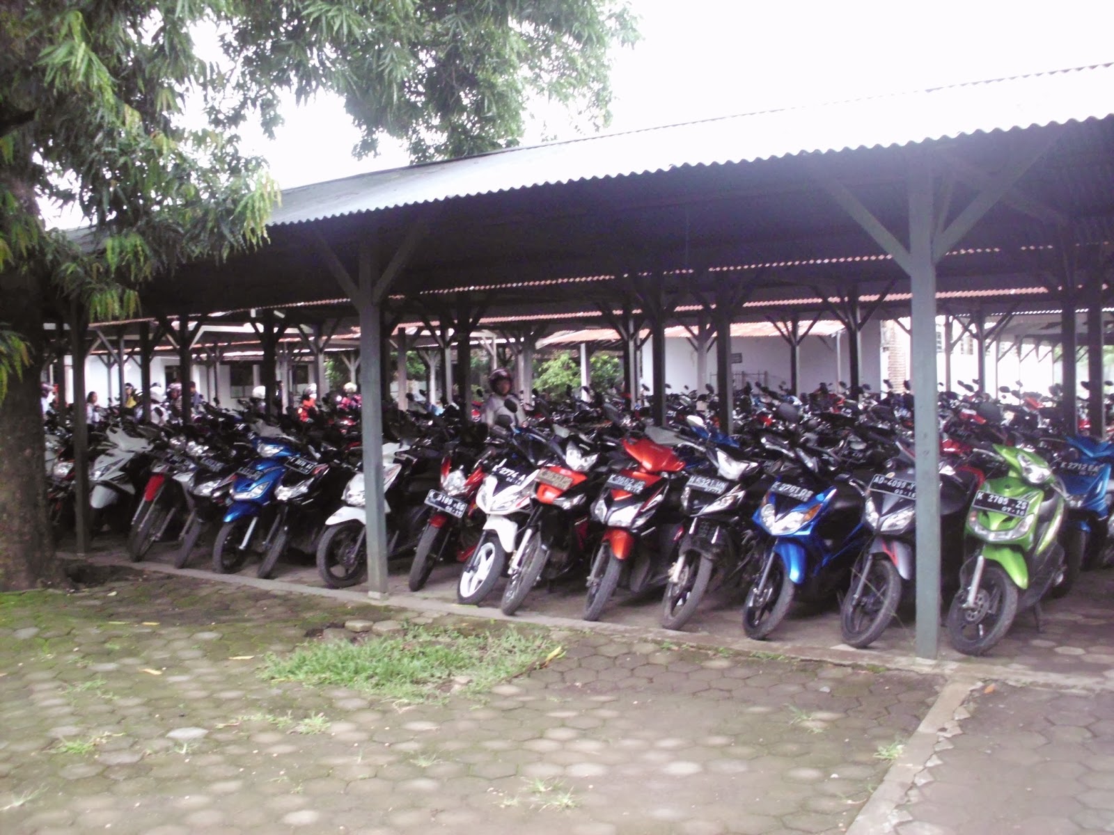 SMA PGRI 1PATI: Tempat Parkir Motor