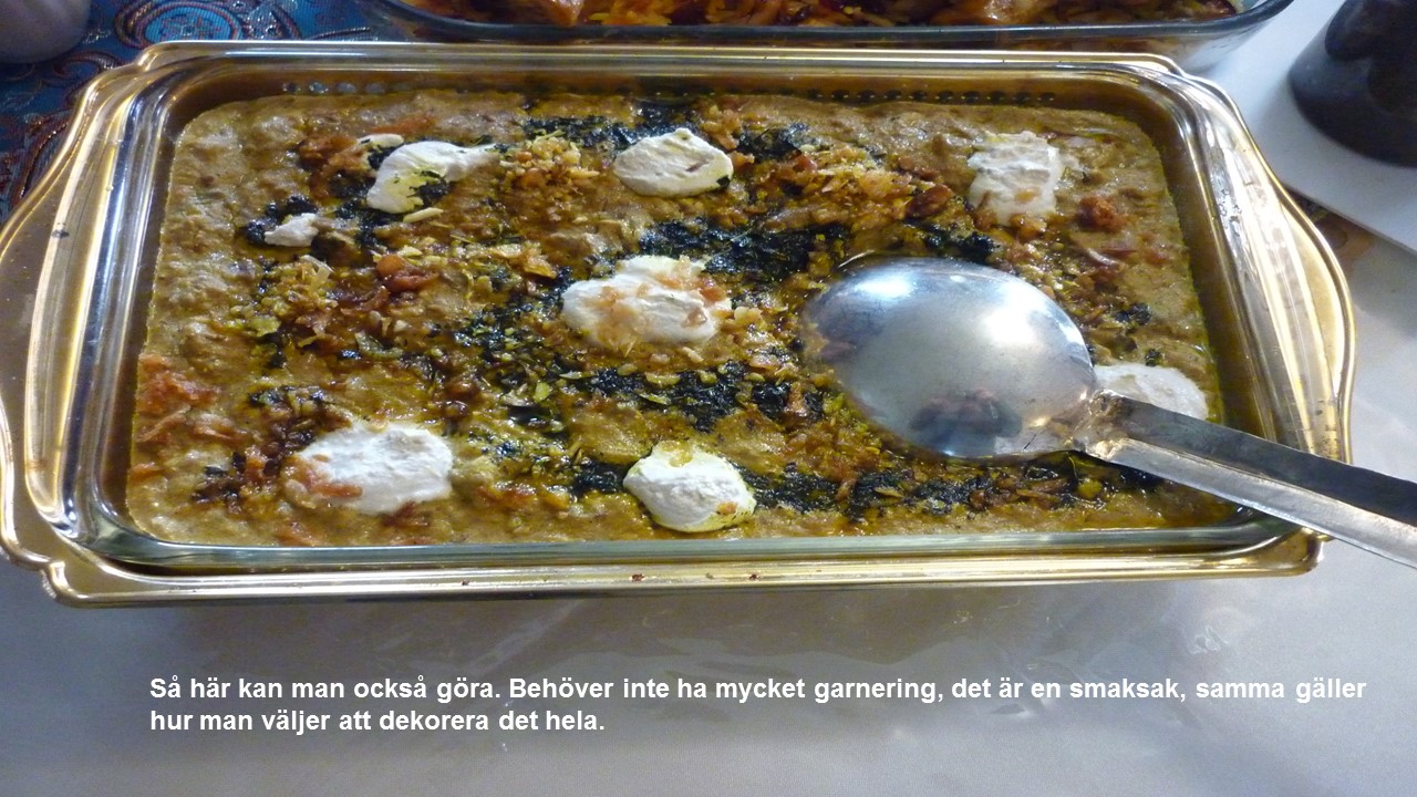 ABC i Persisk mat : april 2017