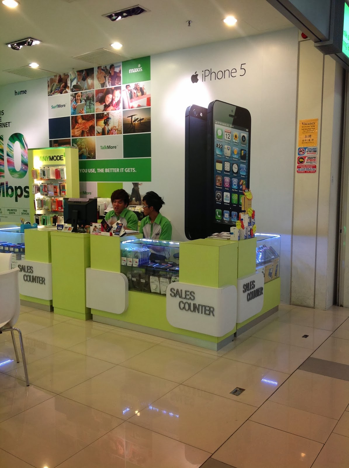 -MOBILE SERVICES- : MAXIS SERVICE CENTRE