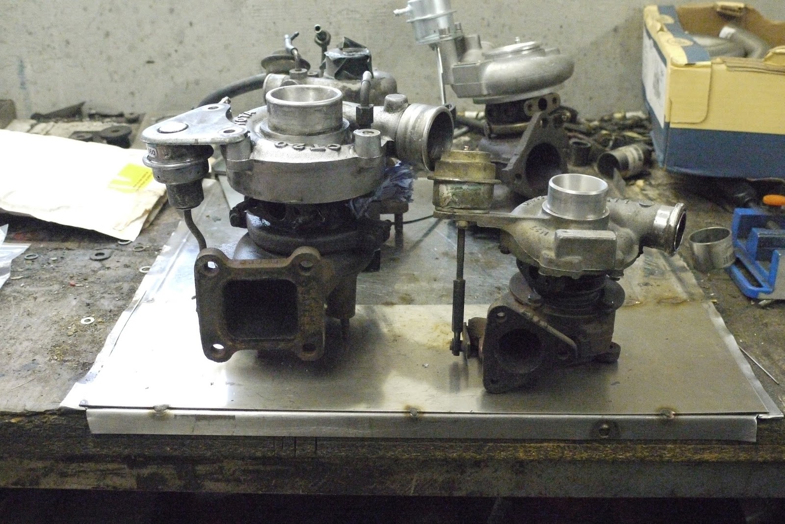 Greasy Greg: Turbo-size comparison