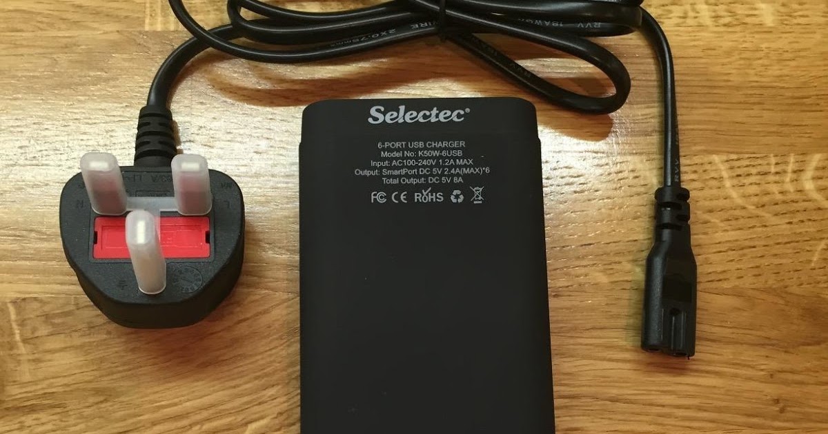 Selectec Electronics reviews: My best buy: Selectec 6-port USB charger ...