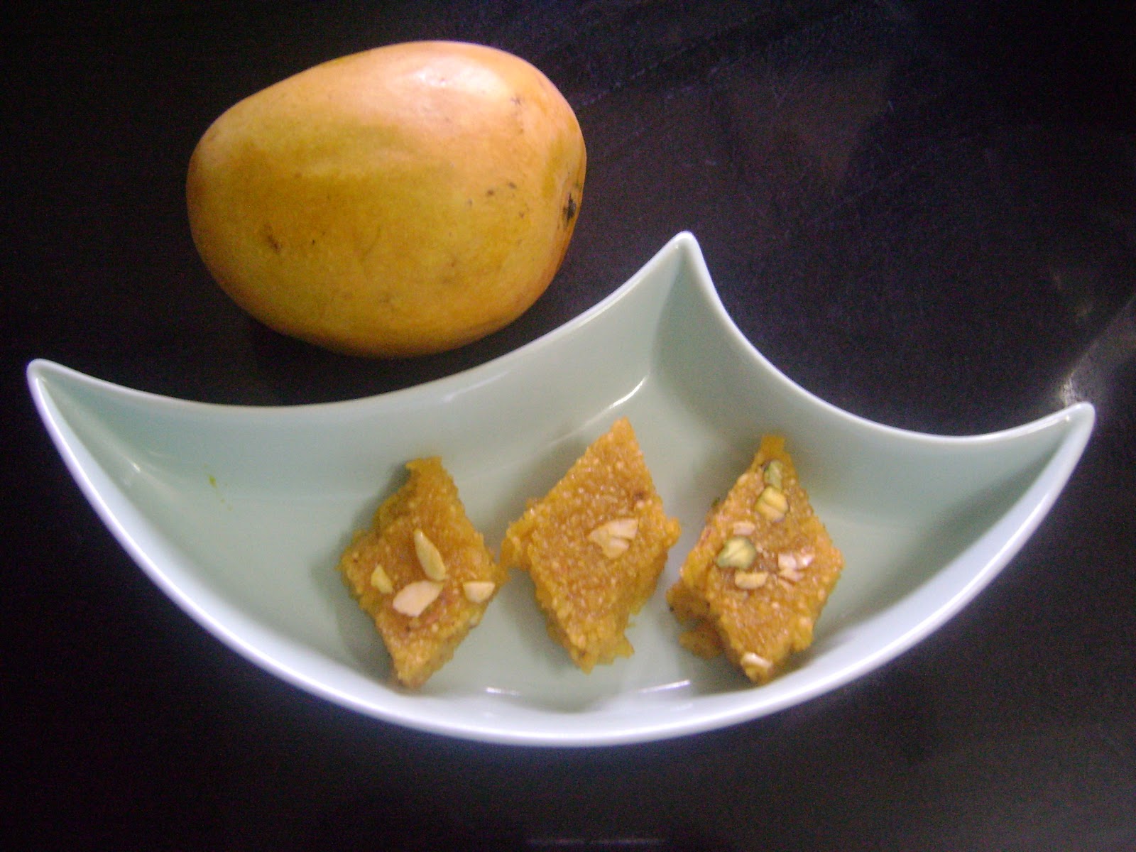 Raji Ramakrishnan : MANGO BURFI (WITH VARI TANDUL, samo seeds, bhagar ...