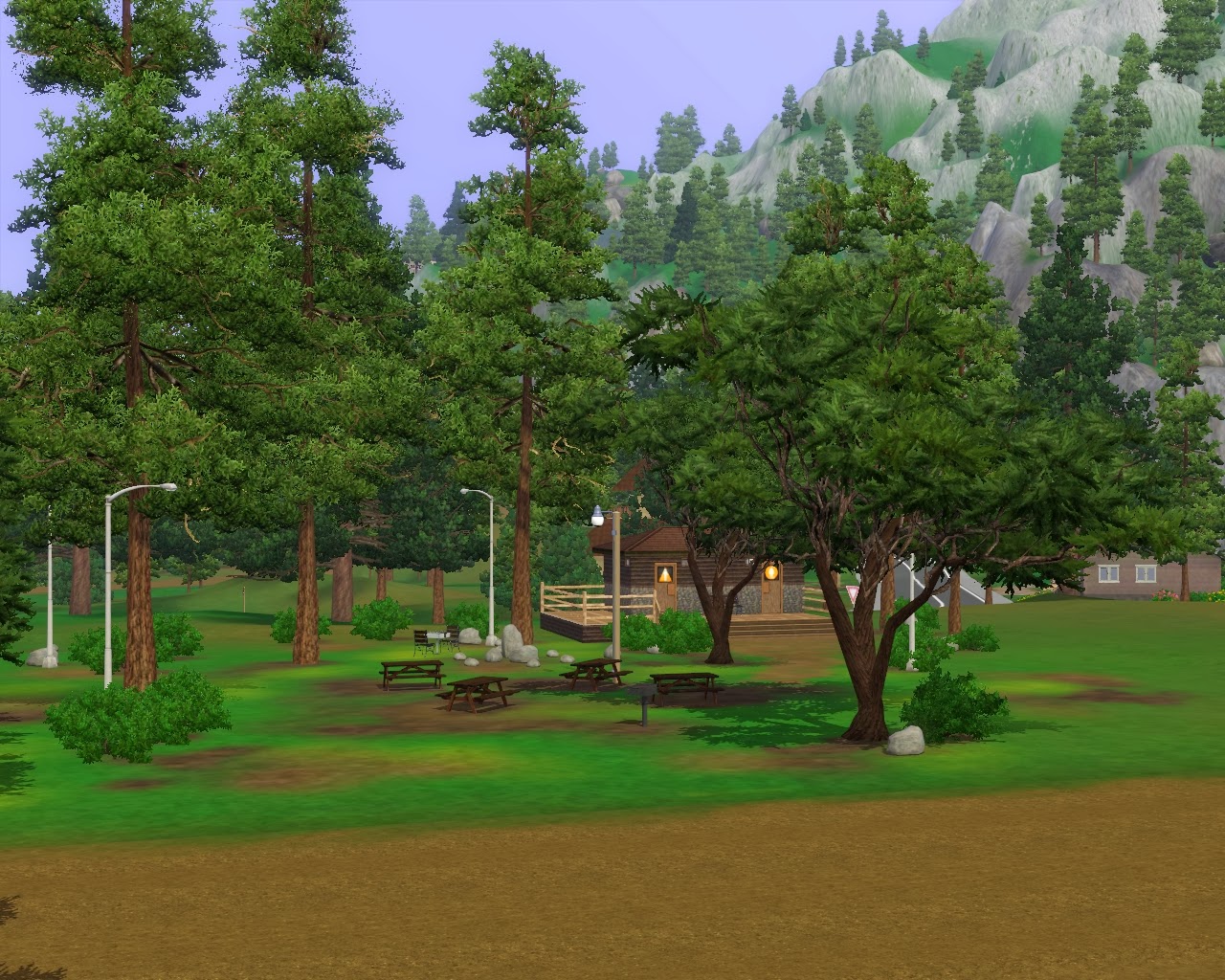 Summer's Little Sims 3 Garden: Hidden Springs List of Community Venues