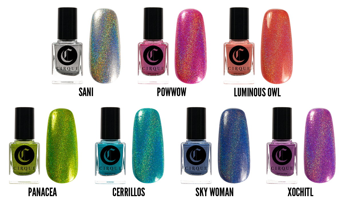 Chalkboard Nails News: Cirque Colors Heritage Collection