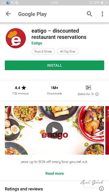 Where should we eat? Eatigo is the way to go! | Aci Girl