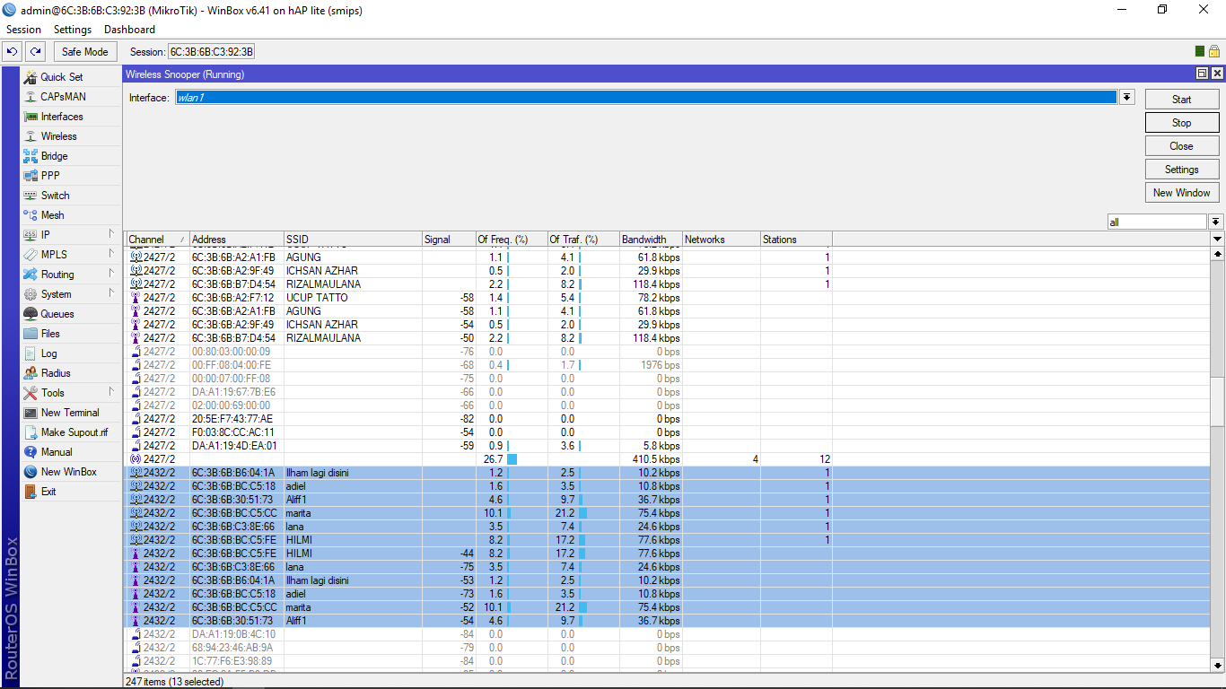 PENJELASAN PENGGUNAAN WIRELESS TOOLS DAN PENGERTIAN SIGNAL STRENGTH ...