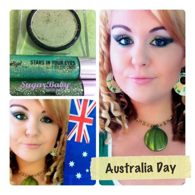 LAUREN DAY MAKEUP : MAKEUP TUTORIAL: Australia Day inspired Makeup