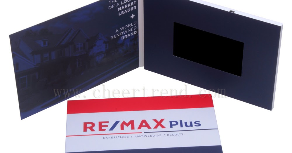 Video Brochure &Video Greeting Card: RE/MAX Custom 2.4 2.8 4.3 5 7 10 ...