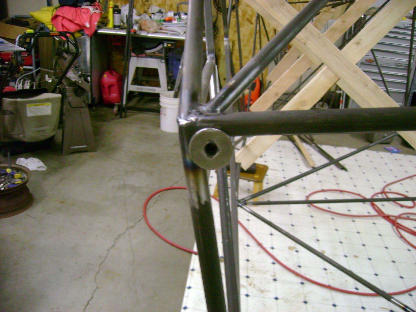 Tailwind Build in Minnesota: Landing Gear Mount