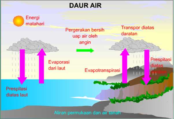 Pengertian Dan Proses Daur Air Cara Belajar Sd Mangkura Sdn Mangkura 2 Untuk Semua