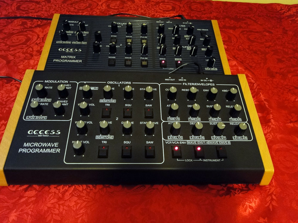 MATRIXSYNTH: Access Programmers for Waldorf Microwave 1 & Oberheim Matrix 1000 6 6R