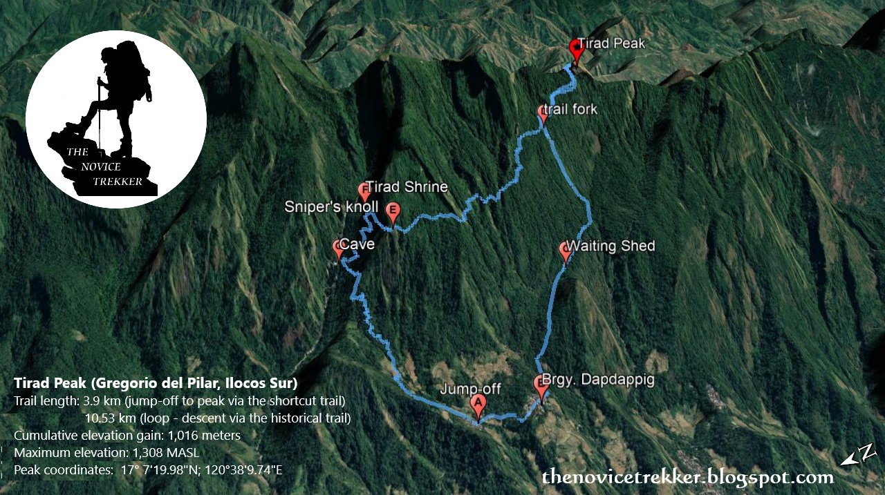 The Novice Trekker: Historical Trail - Tirad Pass and Tirad Peak ...