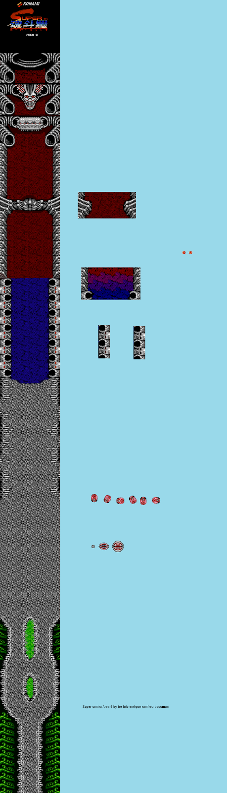 Mundo de los Sprites: Super Contra