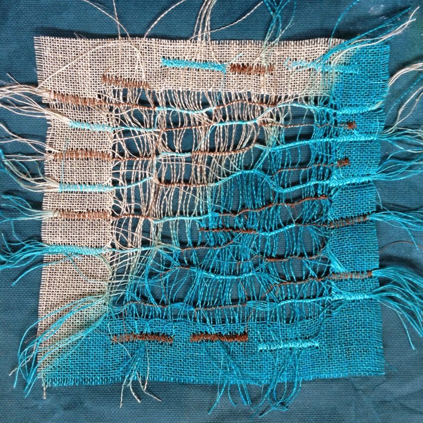 Needlework Notebook: Module 4 - Chapter 6 - Drawn Thread Work Stitchery