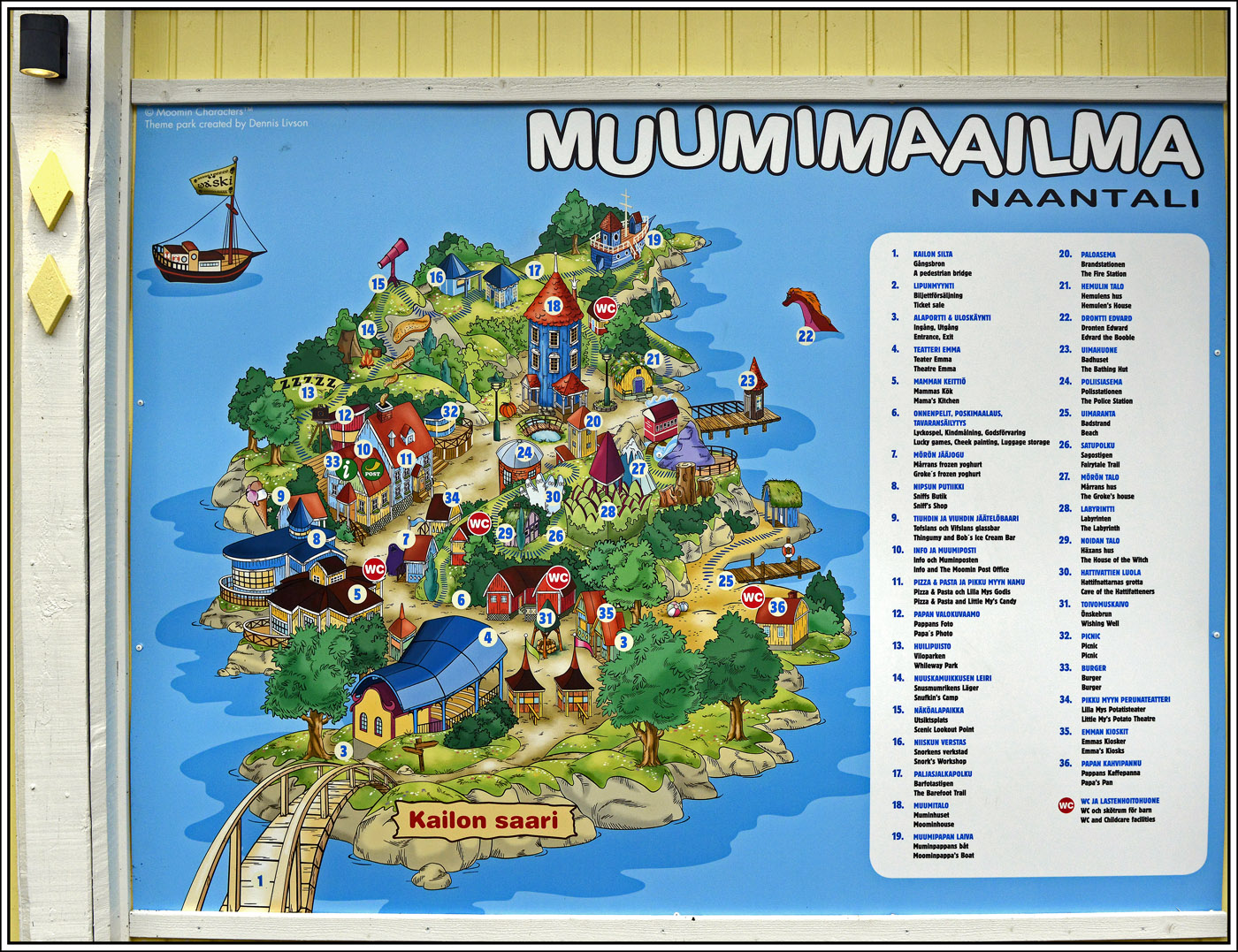 MIKKELI: Moomin World. Aapo, the last guest in Moomin World this autumn ...