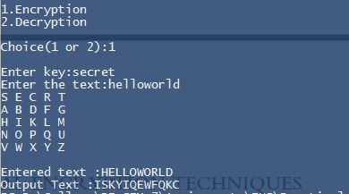 Playfair Cipher in C (Encryption & Decryption) - LinksContainer