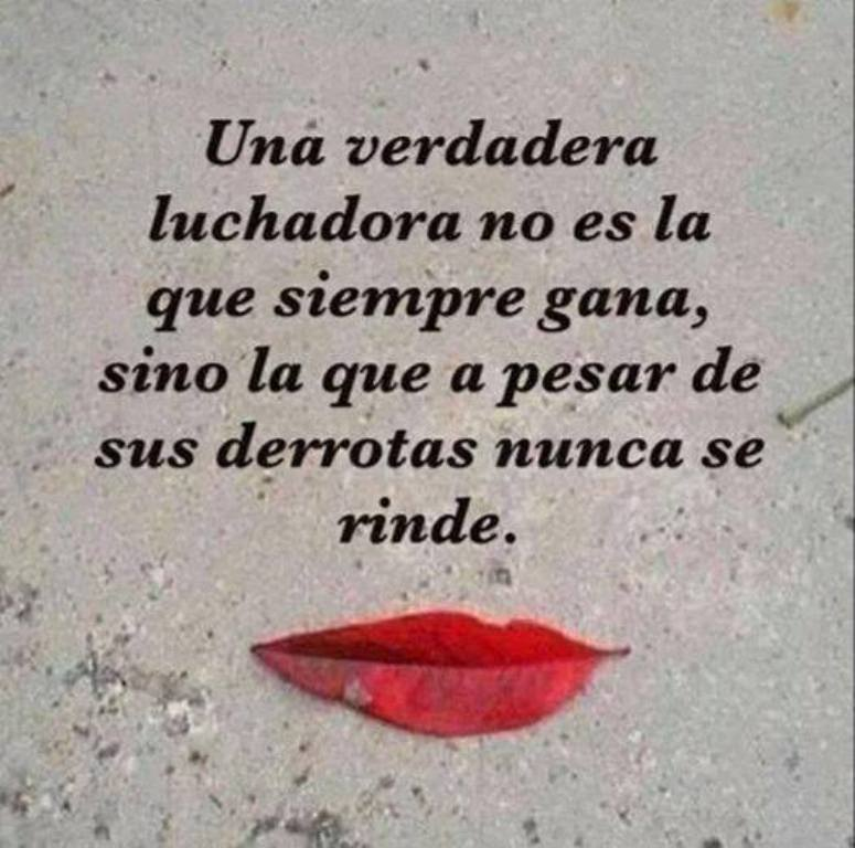 frases para reflexionar: UNA TRIUNFADORA NO SOLO ES AQUELLA QUE GANA,SI ...