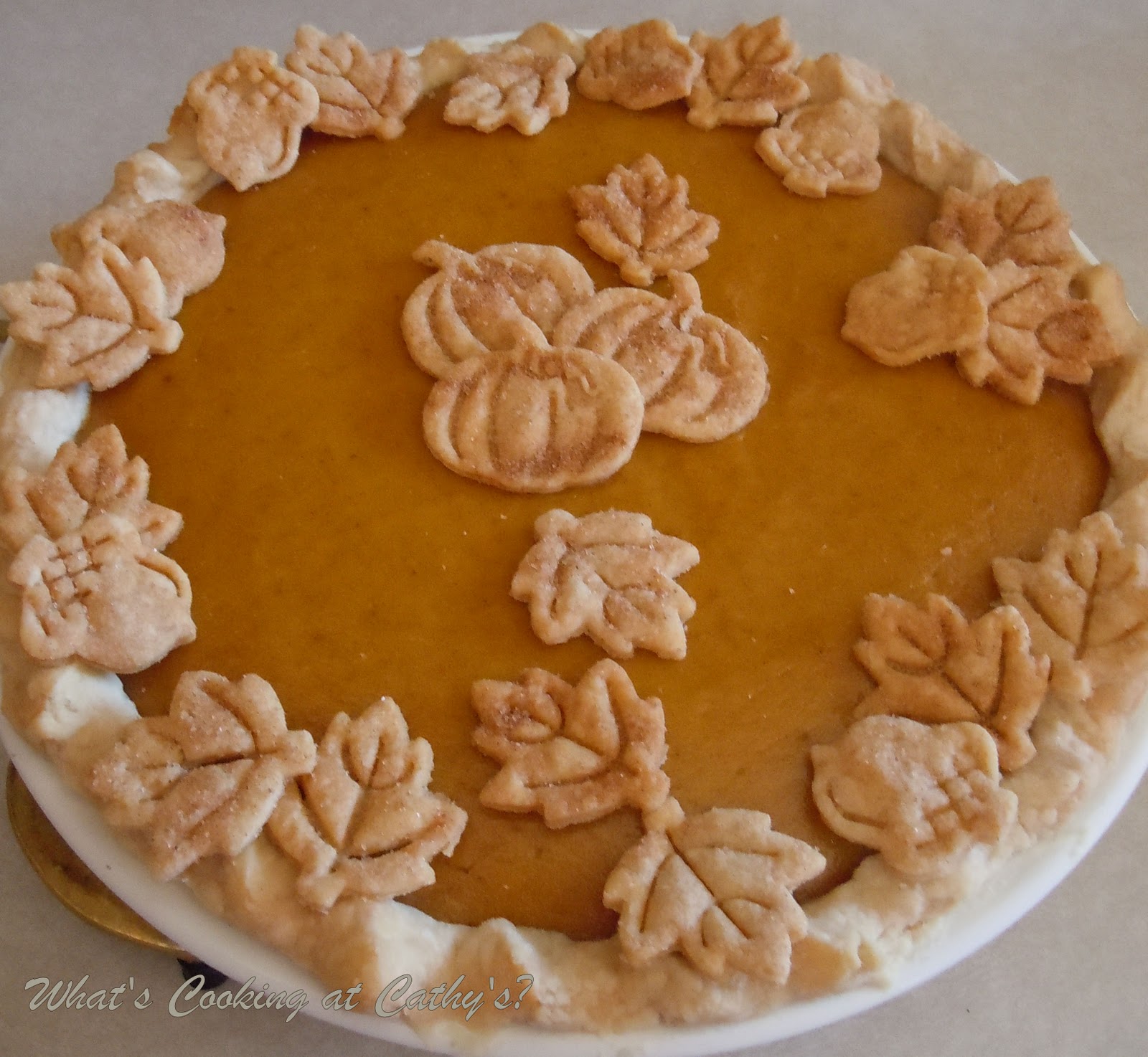What's Cooking At Cathy's?: Maple Pumpkin Pie