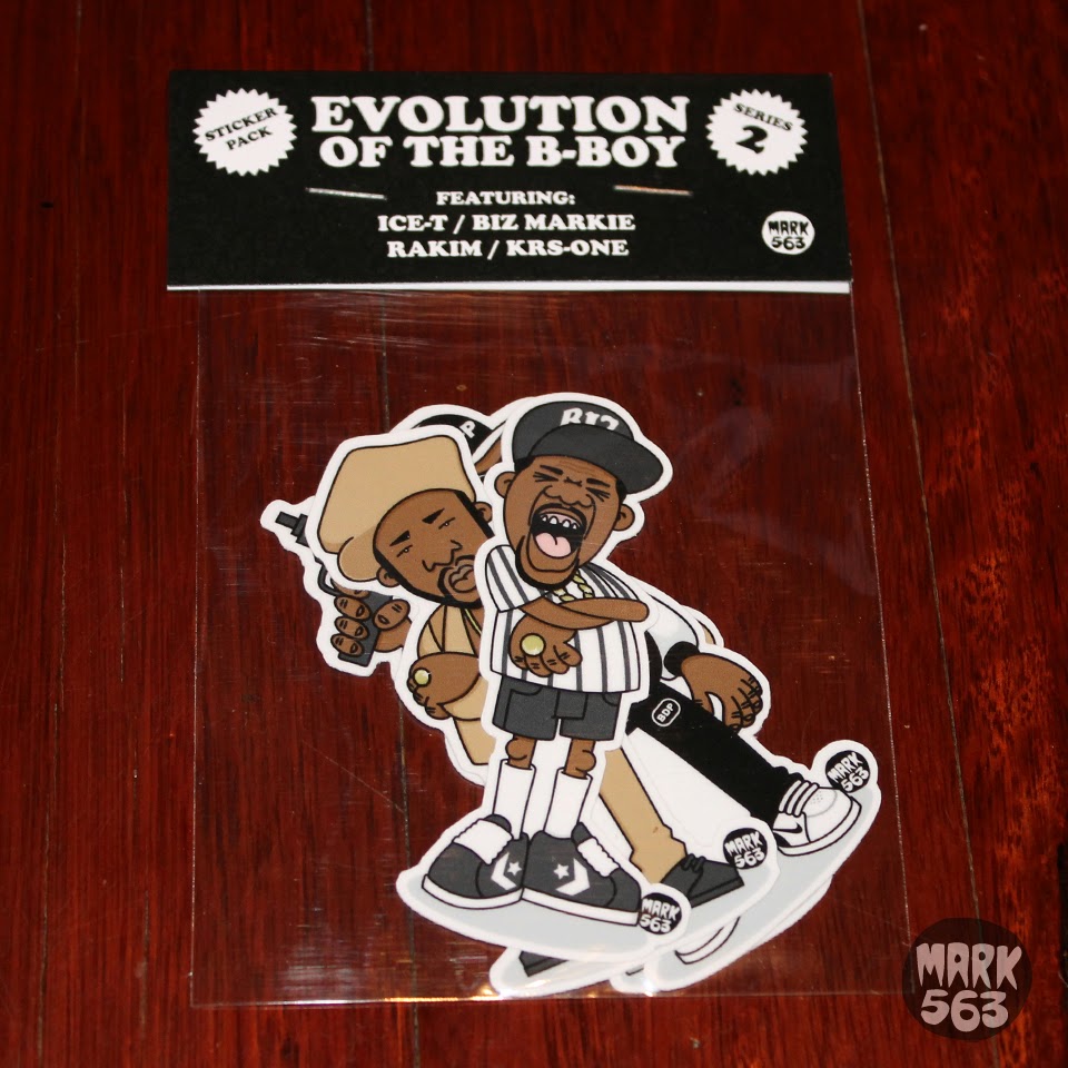 Run The Line: Evolution Of The B-Boy Series 2 - Sticker Packs...