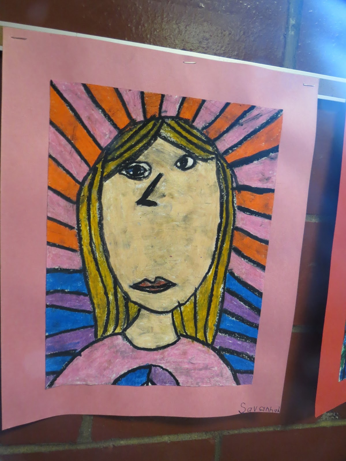 CKS Art: 1st Grade Self-Portraits