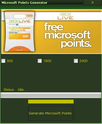microsoftpointsgenerator