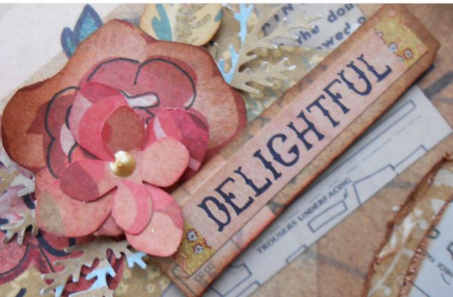 Scrapology: How I made my Ripped Paper Layout