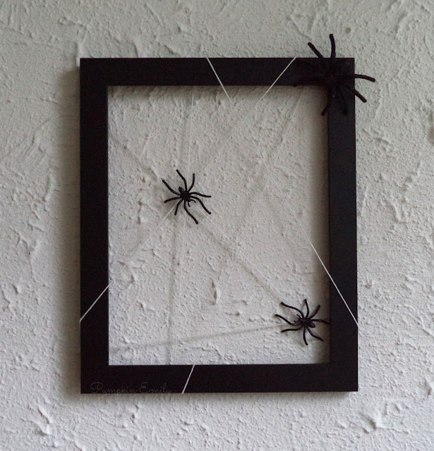 DIY Spider Web Frame 🕷 How To Make a Spider Web Frame
