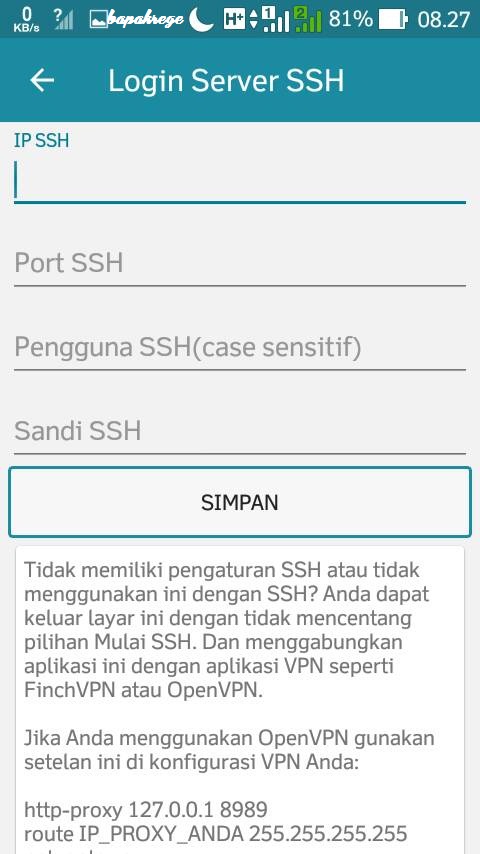 Tutorial Menggunakan Config HTTP Injector Premium | Bocil SSH