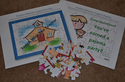 When Inspiration Strikes!!!: Positive Behavior Support Reward Puzzles ...