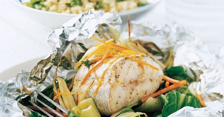 baked fish parcels recipe -Taste USA
