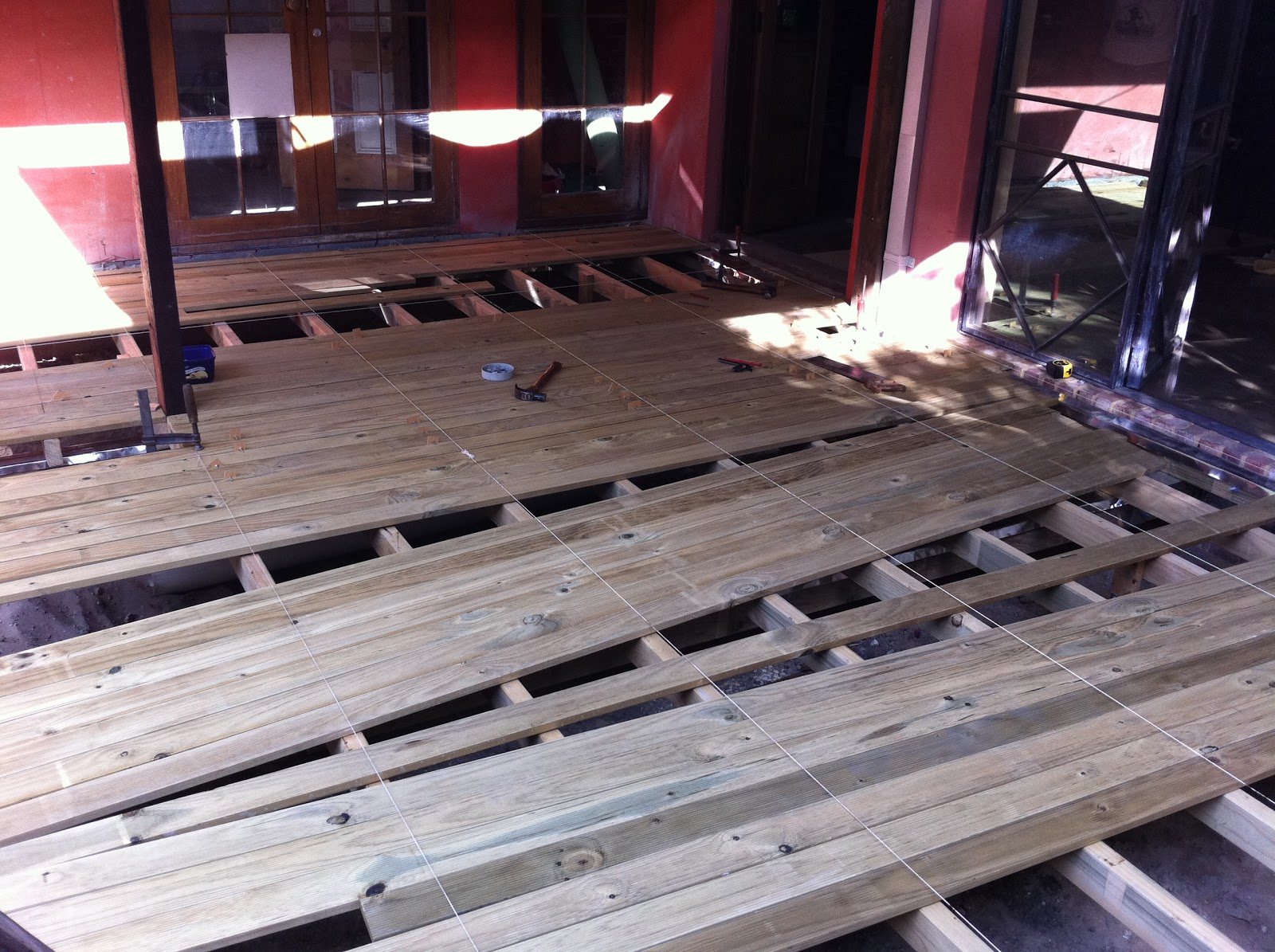 The Joy of Wood: Building a timber deck.