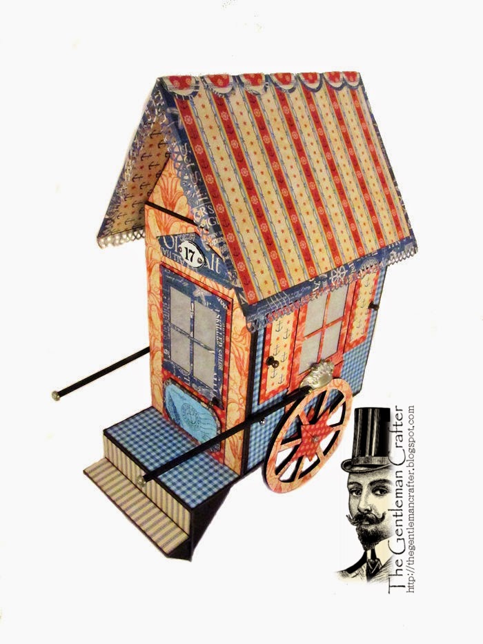 The Gentleman Crafter: The Victorian Bathing Box Tutorial Done!