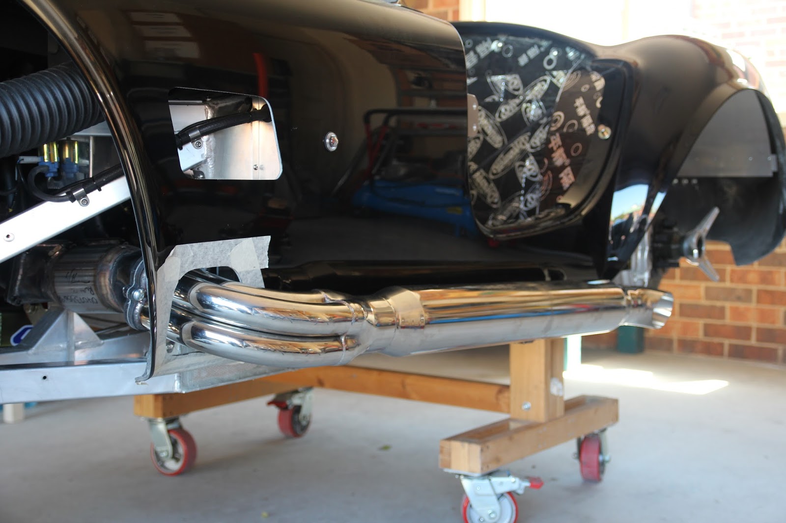 Cobra Dreaming: Side Pipes Setup.