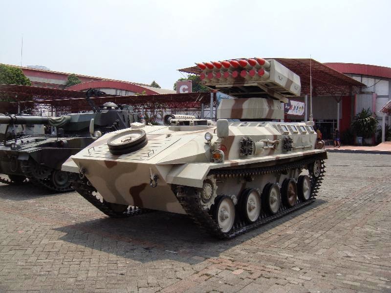 Indonesia's Home Made MLRS - Defense and Technology