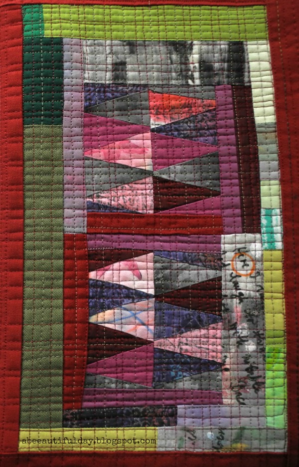 A Beautiful Day : Improvisational quilts at a small scale