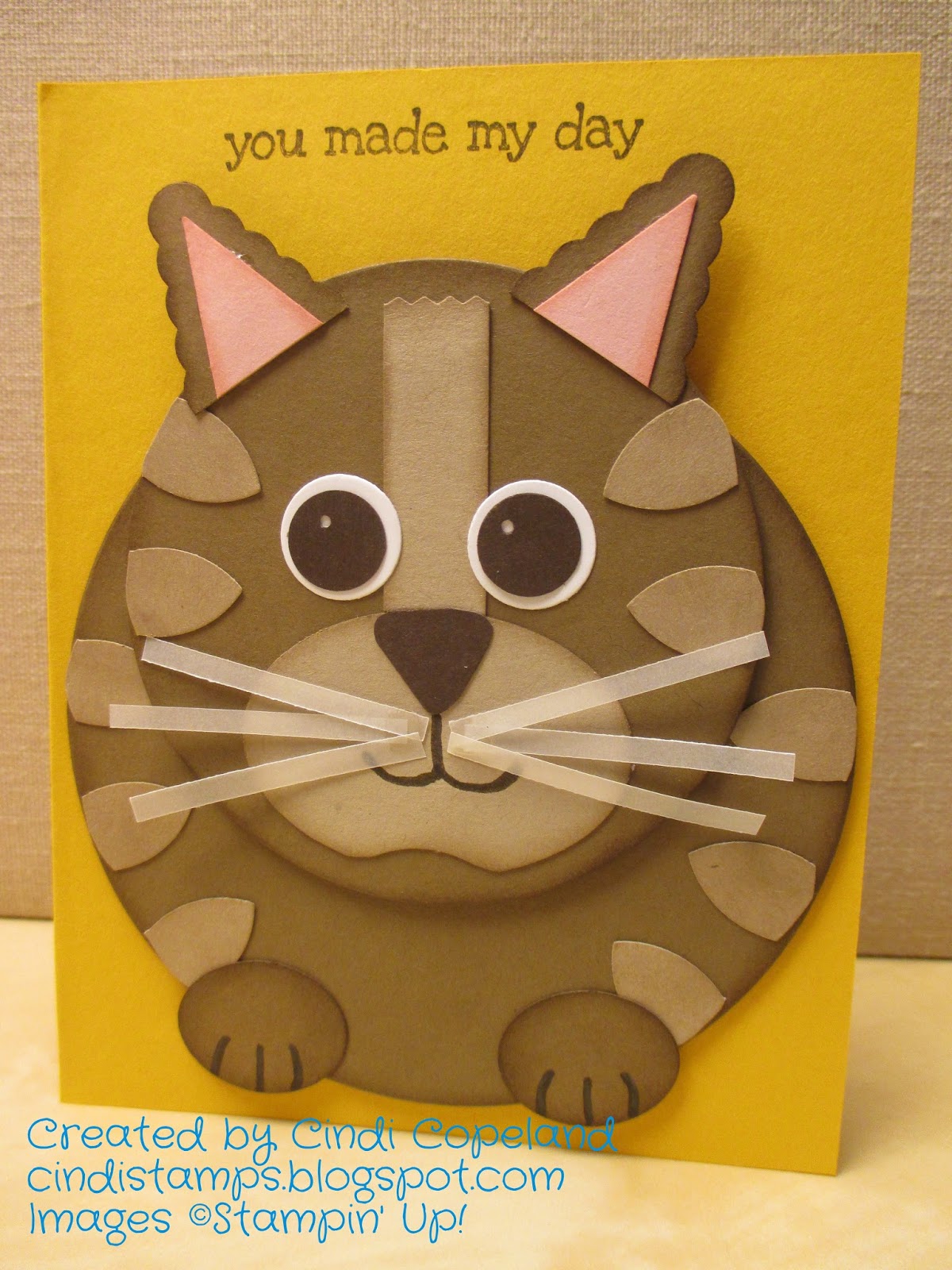 Cindi's Stamping Spot: TGIF Challenge #38 - All About Pets!