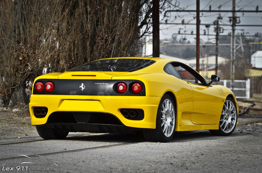 mikortnale: Photo Gallery: Blue Ferrari 360 Challenge Stradale