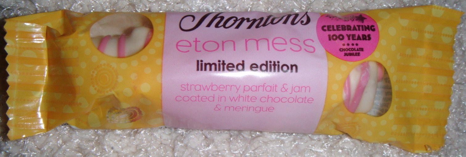 FOODSTUFF FINDS: Eton Mess Limited Edition Chocolate Bar ...
