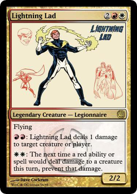 kenaustin's korner: Legion Magic: Lightning Lad & Lightning Lass