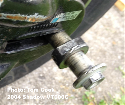 Rear Axle is stuck | Honda Shadow Forums