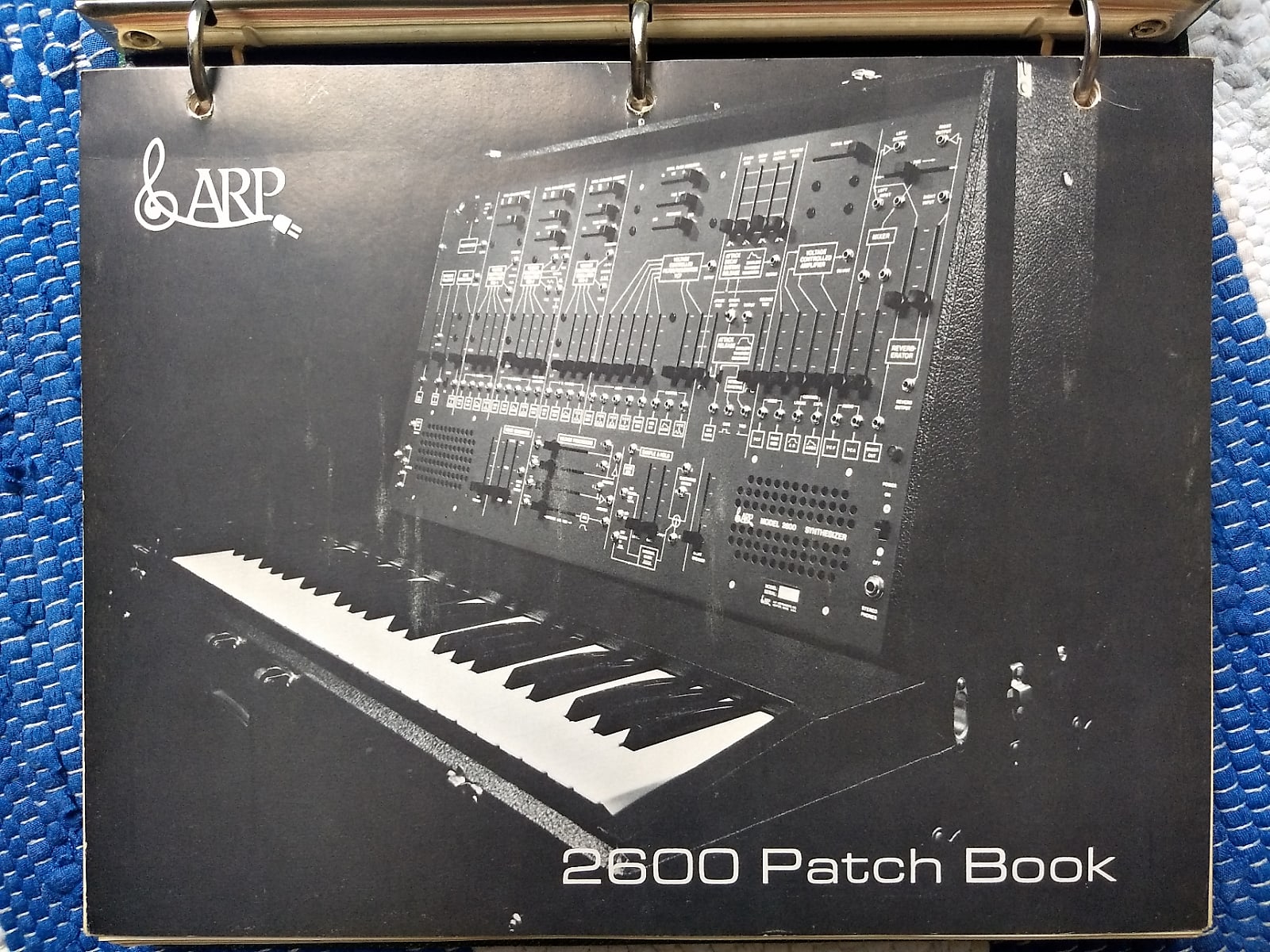 MATRIXSYNTH: ARP 2600 Original Patch Book & Service Manual