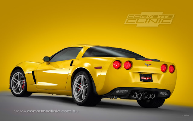 I Love Yellow Corvette