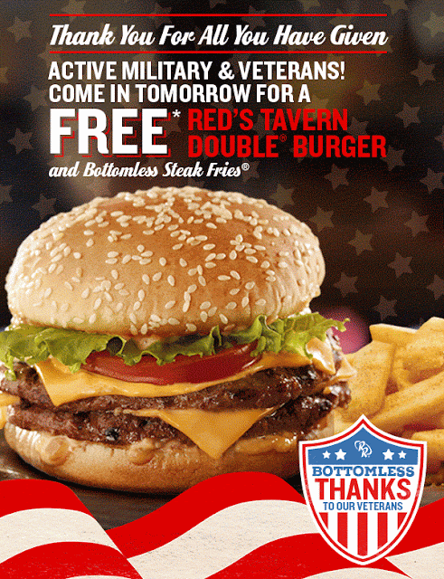 FREE IS MY LIFE: FREE Burger and Bottomless Fries at Red Robin for ...