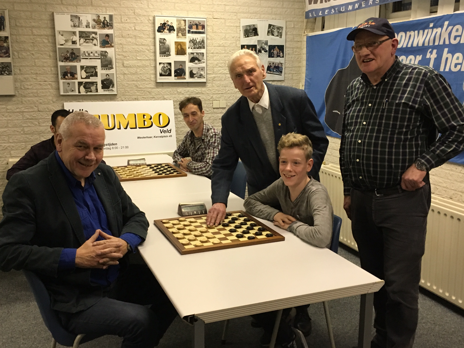 Damclub Witte van Moort: Marino Barkel wint Frits Vos Damnacht 2015!