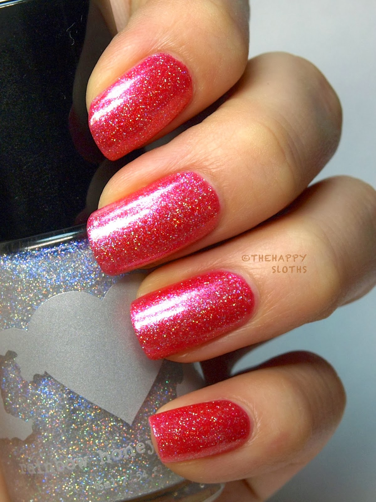 Rainbow Honey Nail Lacquer in "Diamond Dust": Review and Swatches | The ...