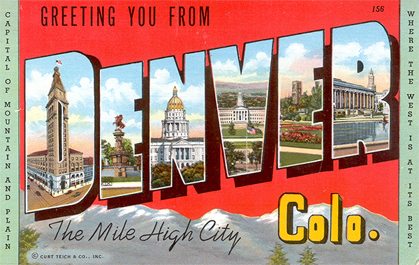 Thinking Pink: Greetings from Denver