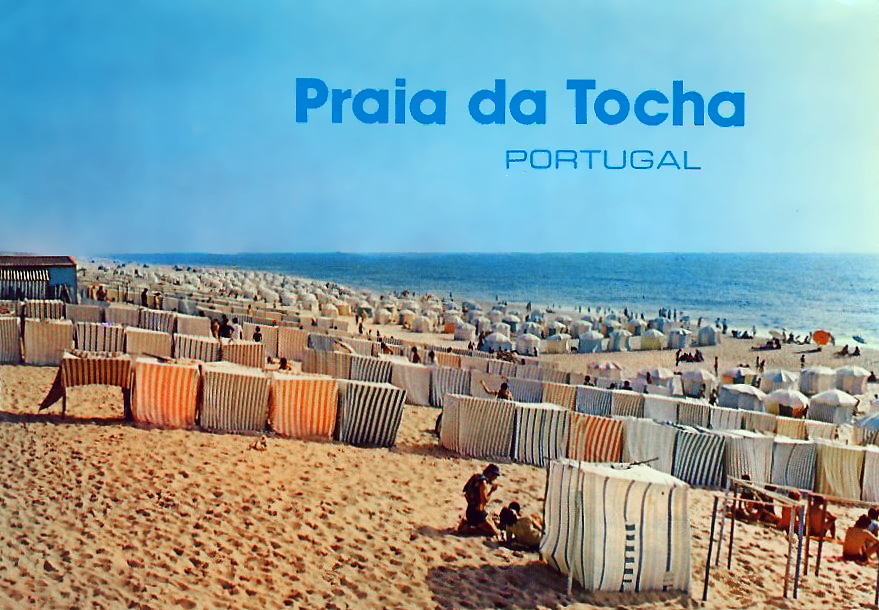 Retratos de Portugal: Praia da Tocha - Aspecto da Imensa Praia