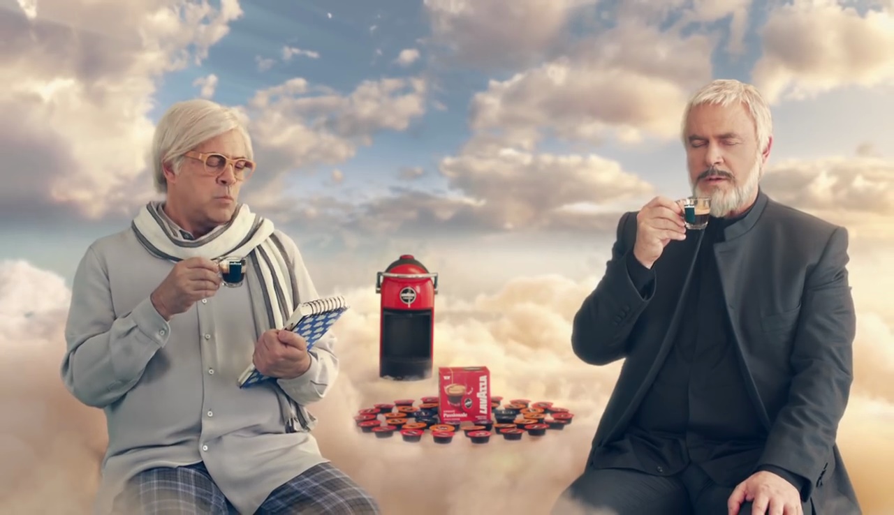 Spot TV macchina caffè Lavazza Jolie con Maurizio Crozza architetto ...